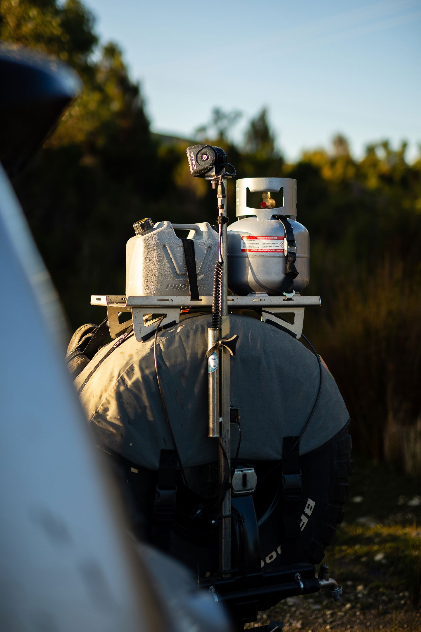 Gas Bottle Tie-Down Kit – All Good Off-Road