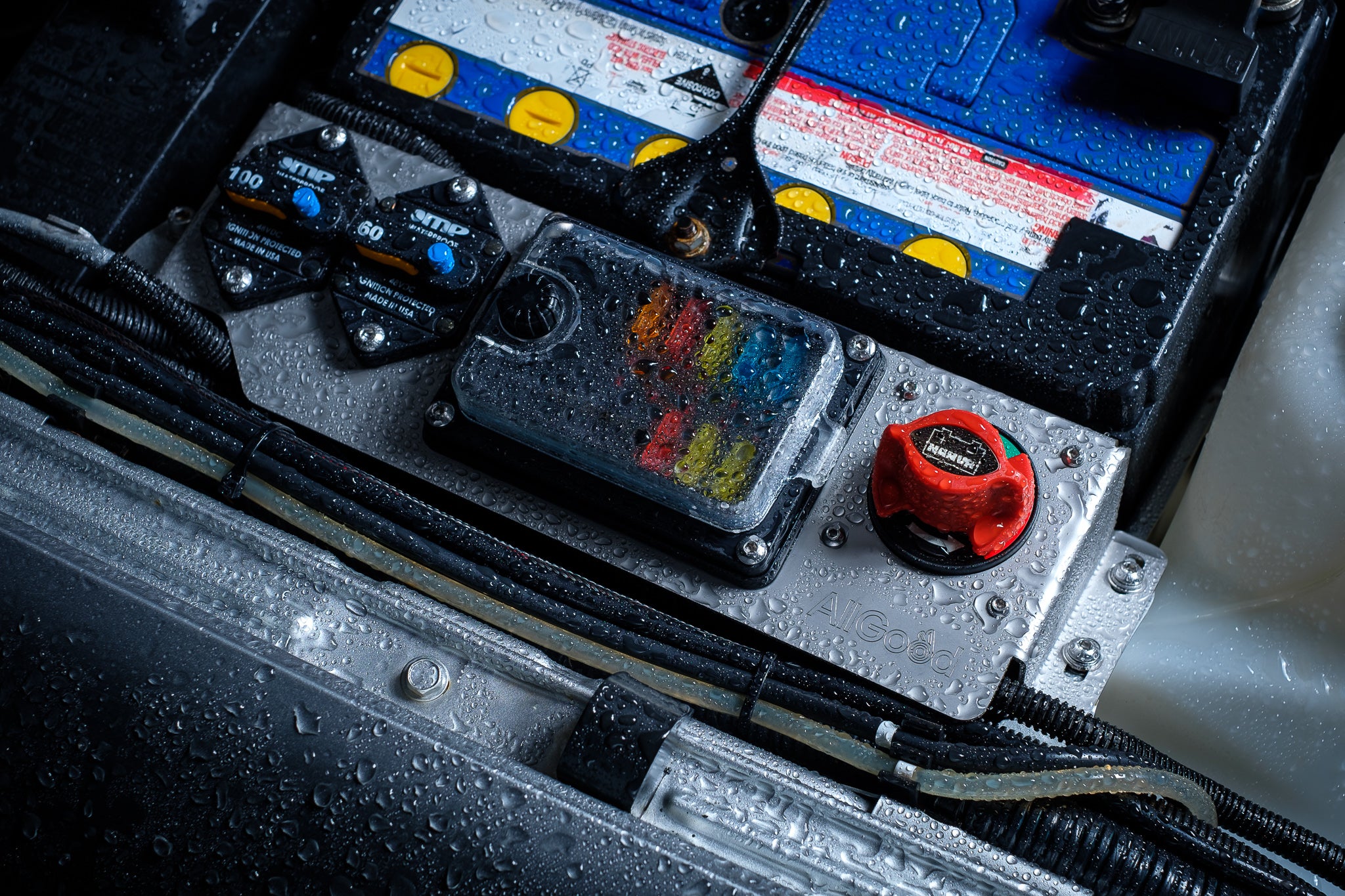 Nissan Y61 GU Patrol Auxiliary Panel – All Good Off-Road